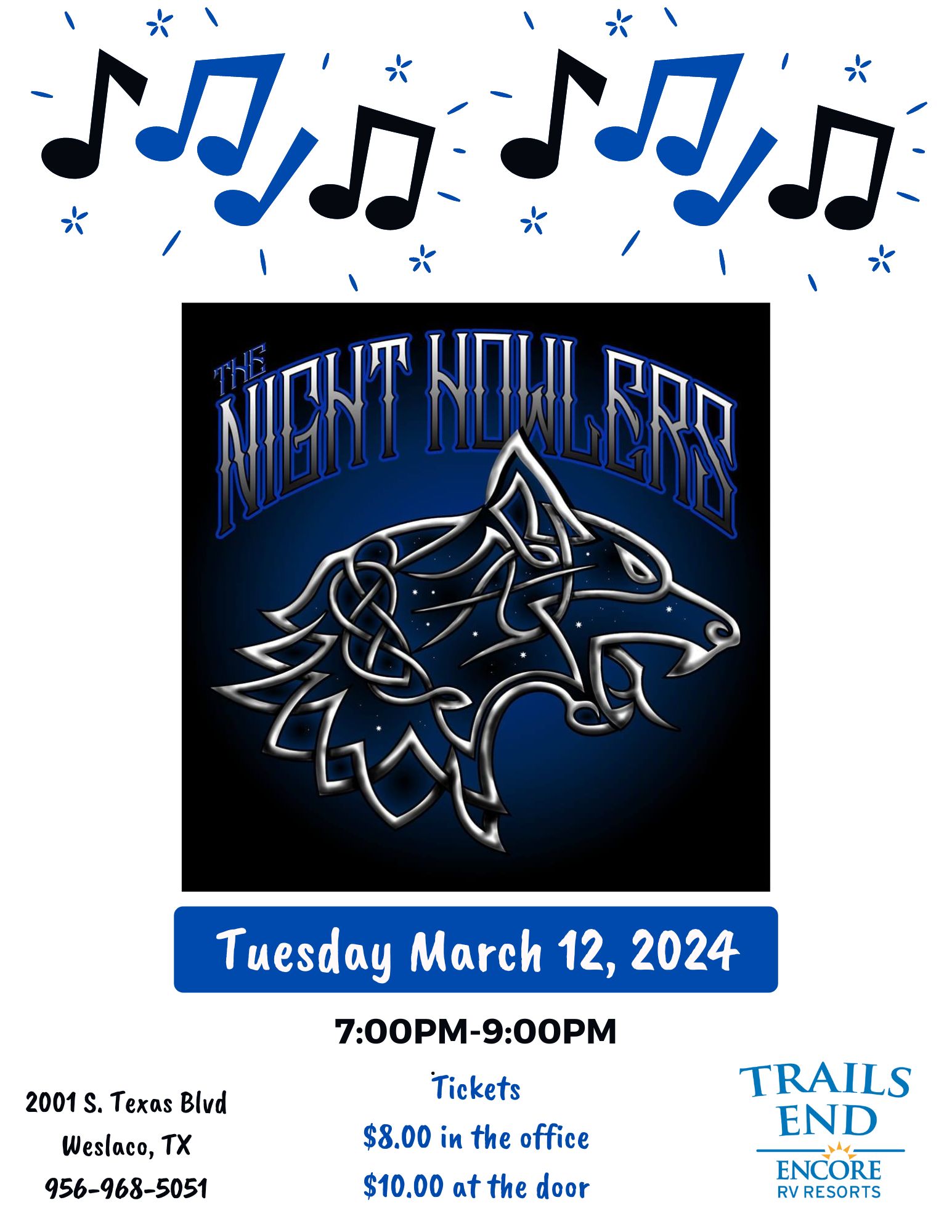 The Night Howlers Tickets on Sale Now!