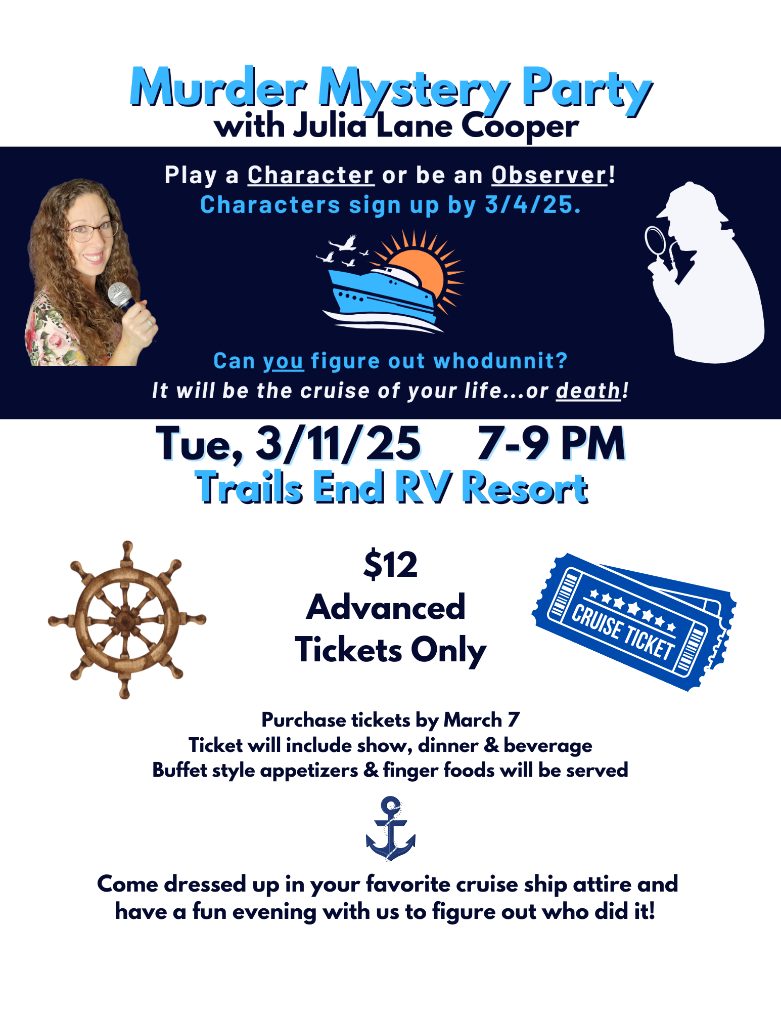 Murder Mystery Tickets