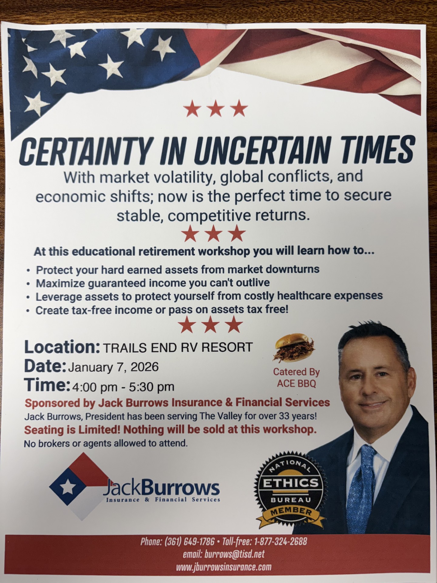 Jack Burrows Insurance & Financial Services.