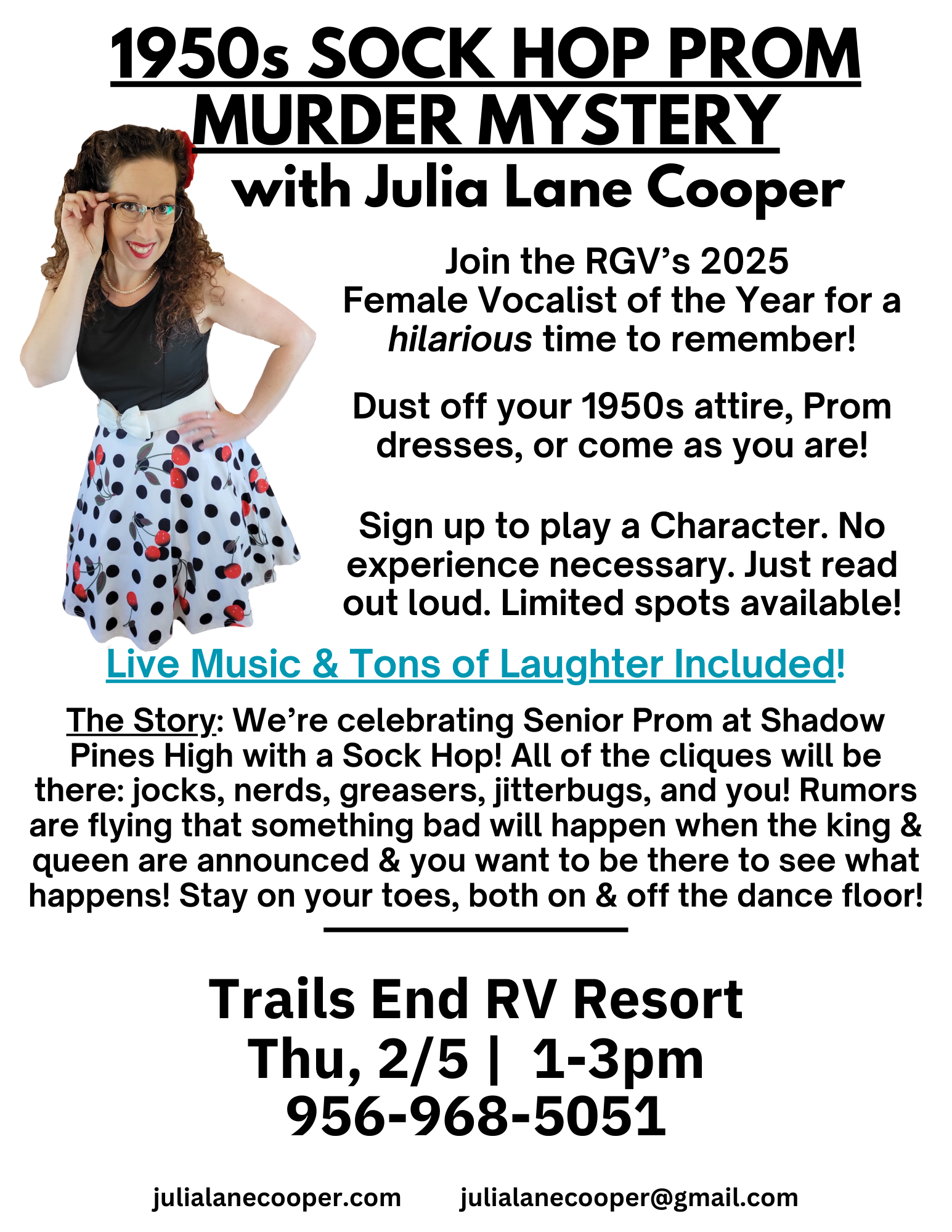 Julia Lane Cooper Thru. Feb 5, 2026